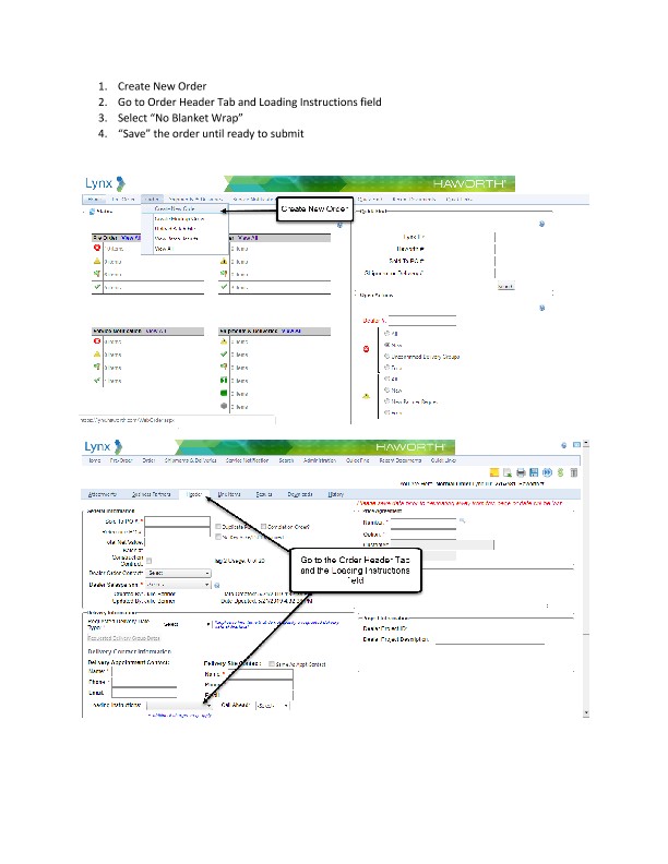 Instructions for Box instead of Chair Bag for FTL Orders | Details Page | Haworth